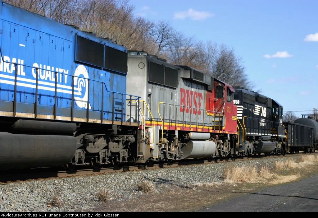 65R Ethanol Train With BNSF GP60M #153